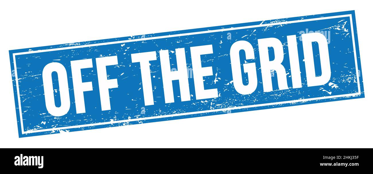 Off the grid stamp hi-res stock photography and images - Alamy