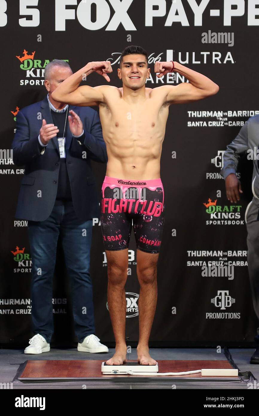 Las Vegas, USA. 04th Feb, 2022. LAS VEGAS, NV - FEBRUARY 4: Boxer Jesus ...