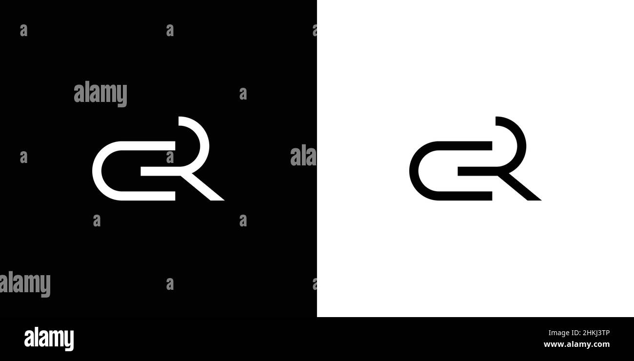 Cr initials logo hi-res stock photography and images - Alamy