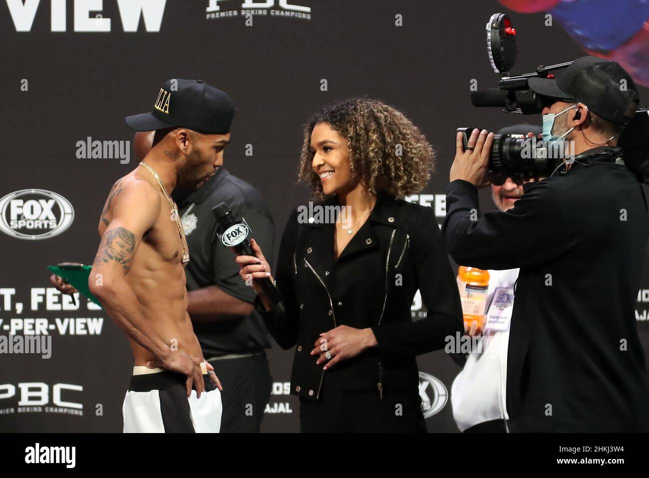 Las Vegas, USA. 04th Feb, 2022. LAS VEGAS, NV - FEBRUARY 4: Boxer ...