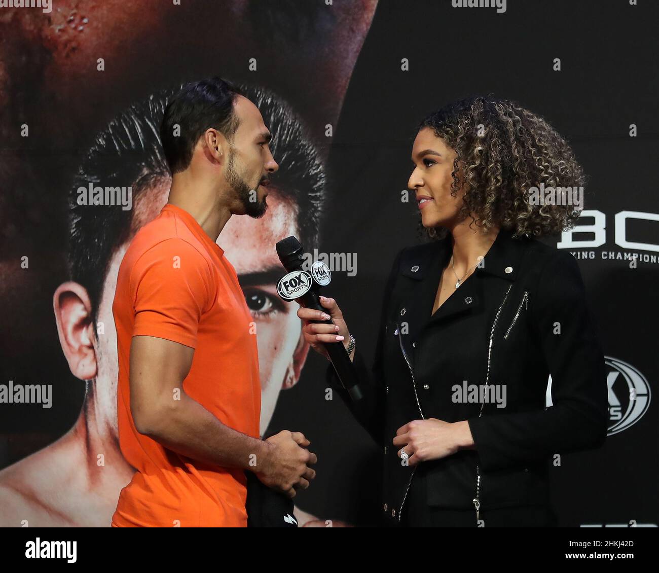 Las Vegas, USA. 04th Feb, 2022. LAS VEGAS, NV - FEBRUARY 4: Boxer Keith ...
