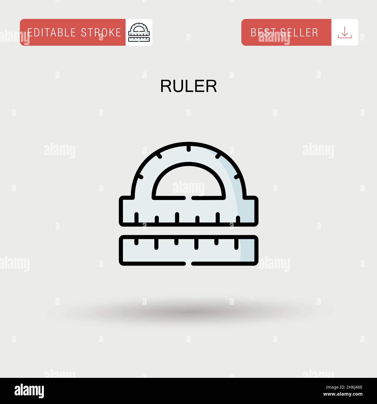 Ruler centimeter inch Stock Vector Images - Alamy