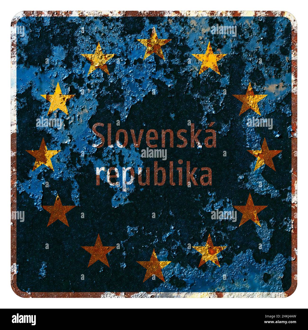 Historic road signs Cut Out Stock Images & Pictures - Alamy