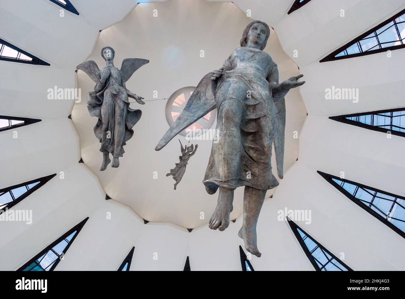 Inside of the cathedral of brasilia hi-res stock photography and images ...