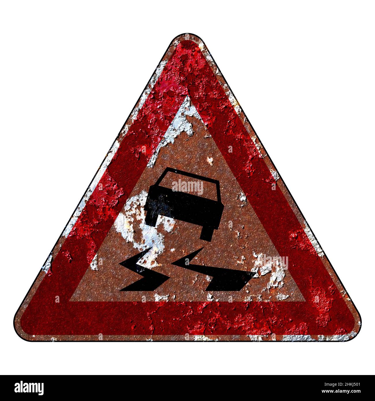Roadway signs Cut Out Stock Images & Pictures - Alamy