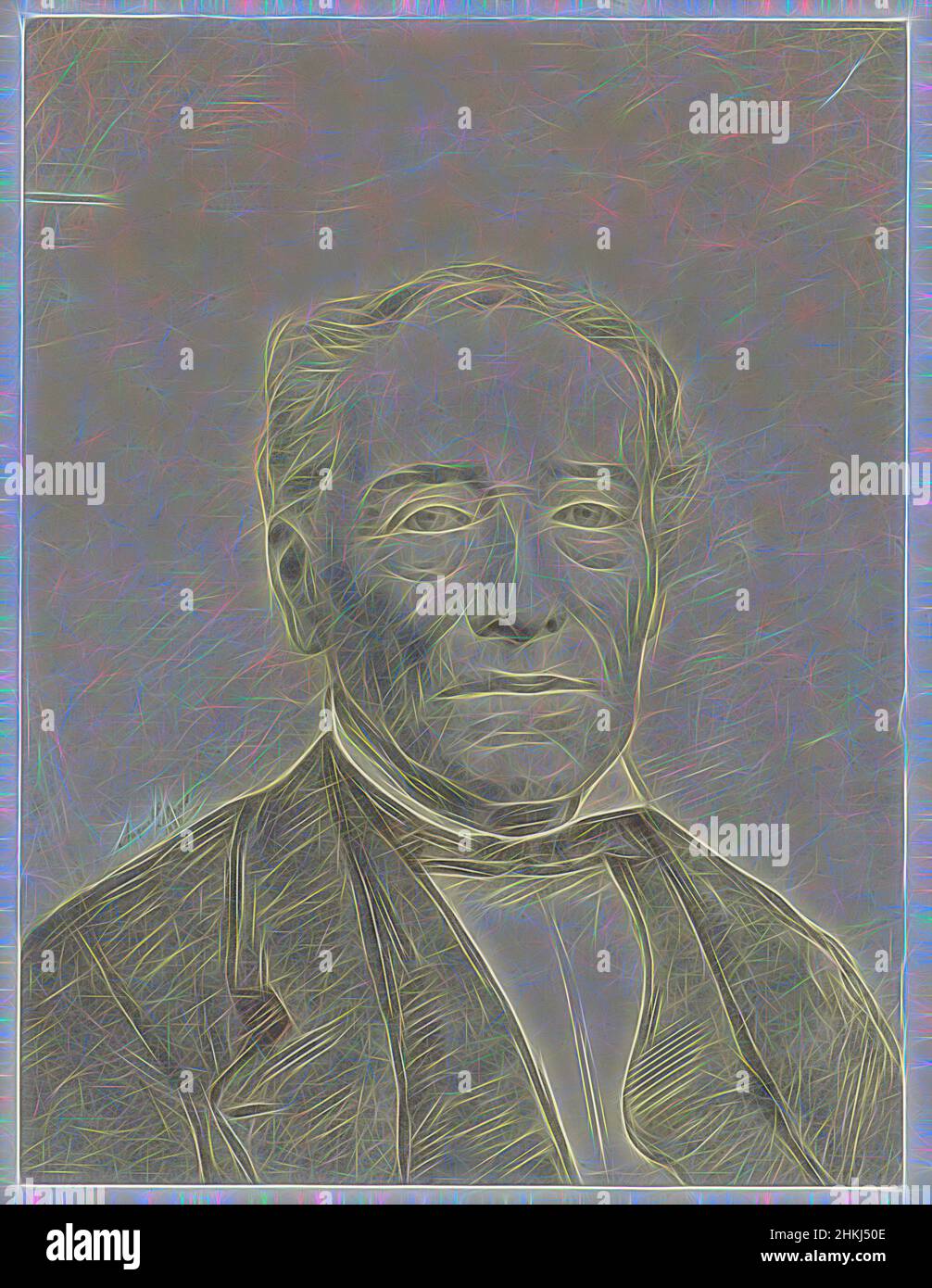 Inspired by Portrait of a man, draughtsman: August Le Gras, 1886, paper ...