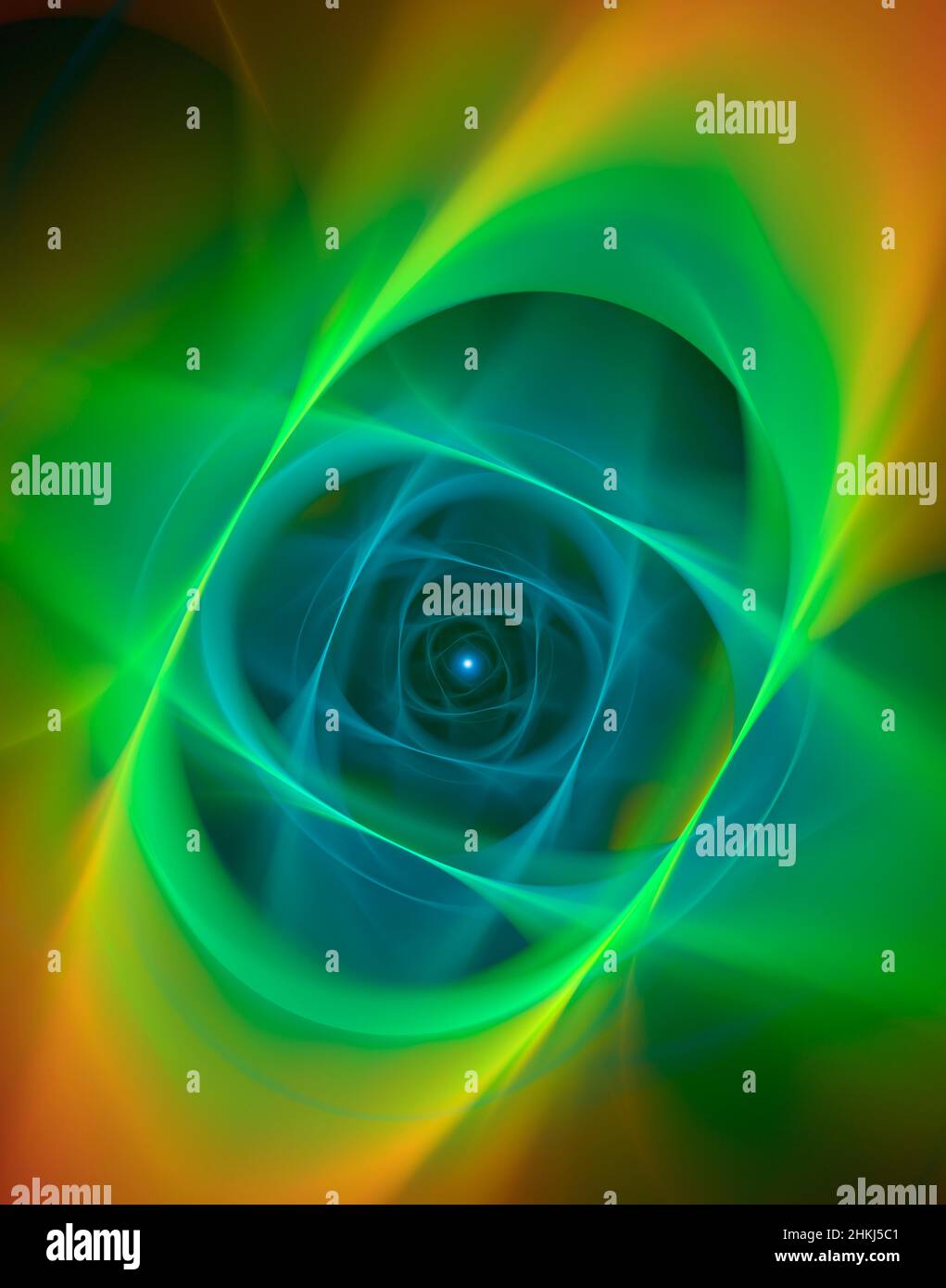 Gravity waves from merging neutron stars, illustration Stock Photo - Alamy