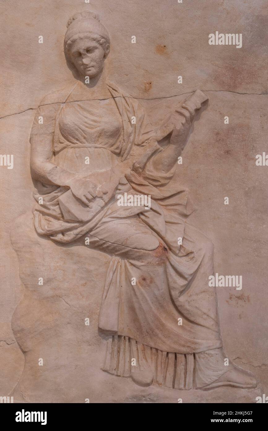 Ancient Greek Musician Stock Photo - Alamy