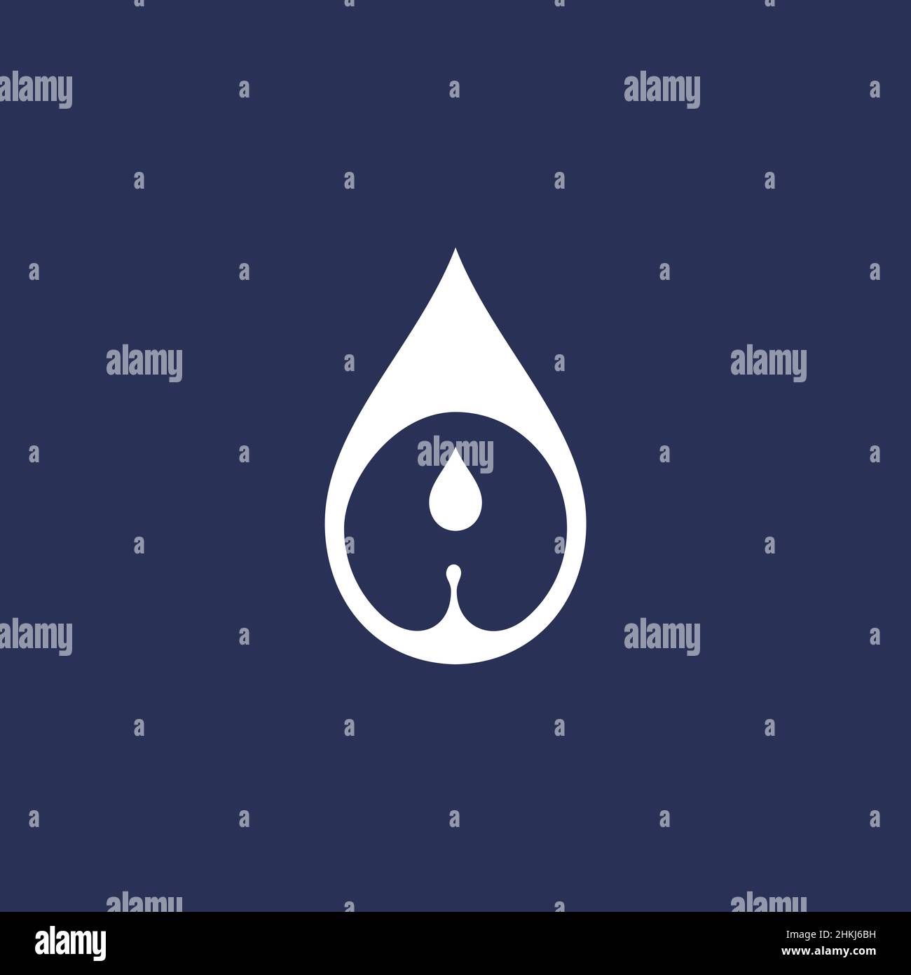 Elegant and modern pure water logo design #3 Stock Vector Image & Art ...