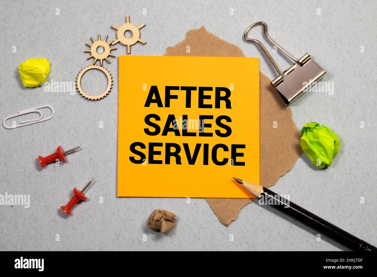 after sales service words on spring note book Stock Photo - Alamy