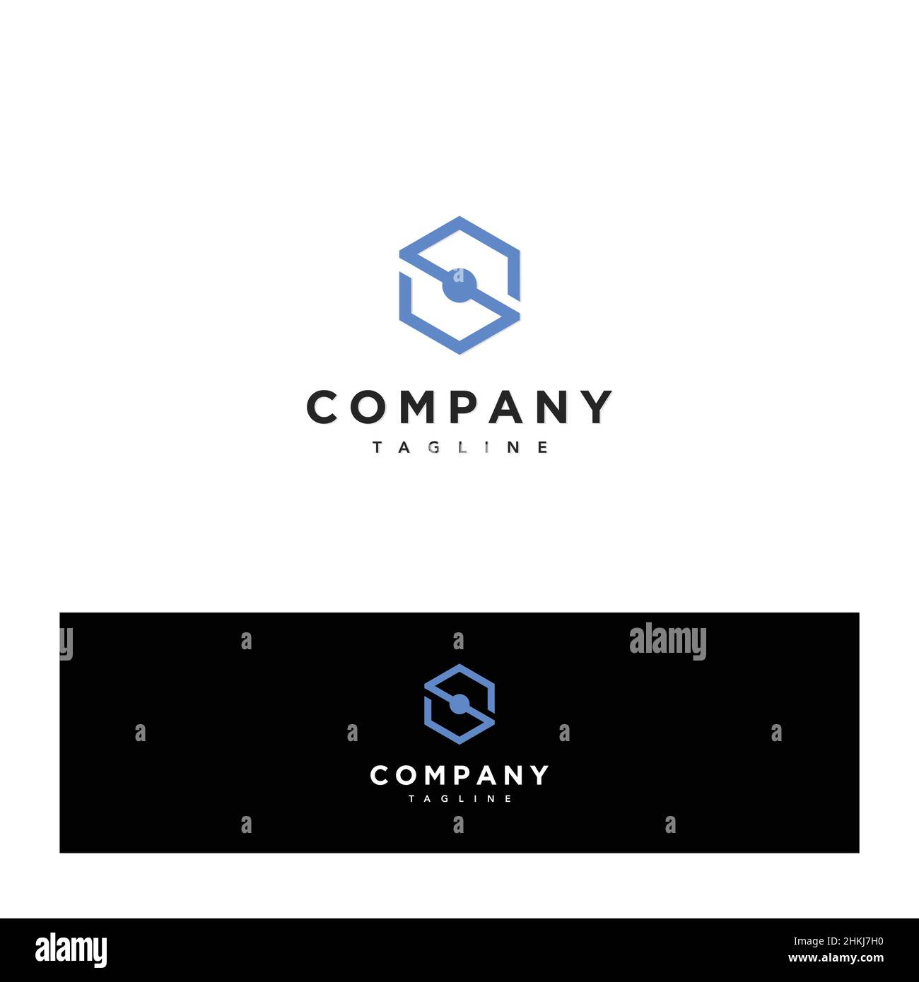 Modern and professional S initials logo design 1 Stock Vector Image ...