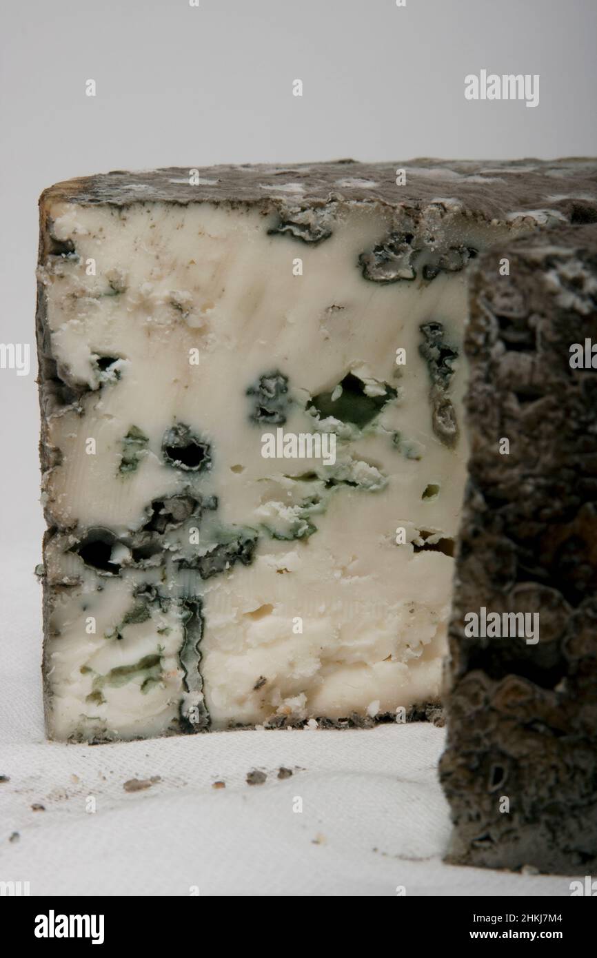 Australian Meredith blue ewe's milk blue cheese Stock Photo - Alamy