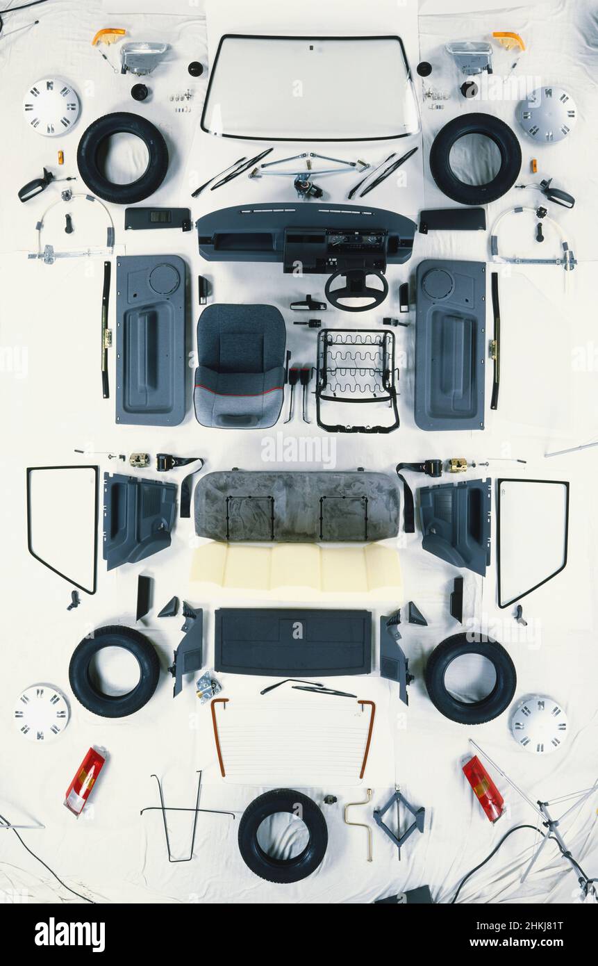 Components of a car Stock Photo - Alamy