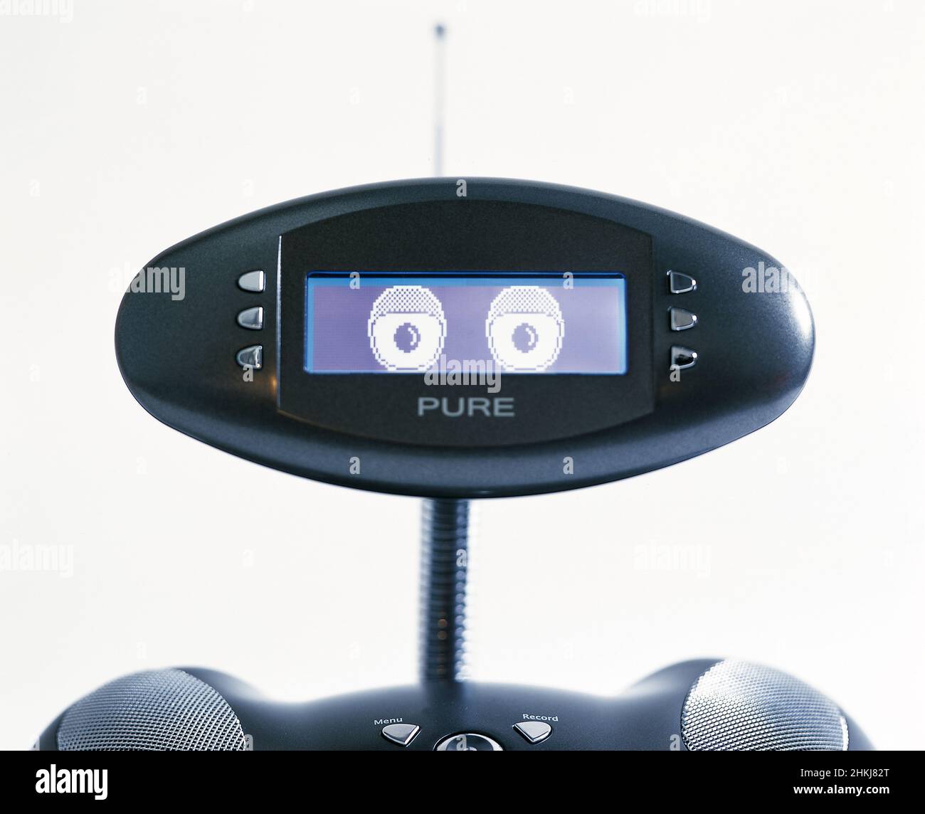 Digital radio with LCD screen Stock Photo - Alamy