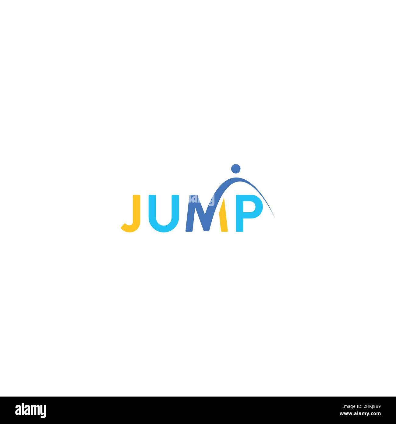 Modern and sophisticated jump logo design Stock Vector Image & Art - Alamy