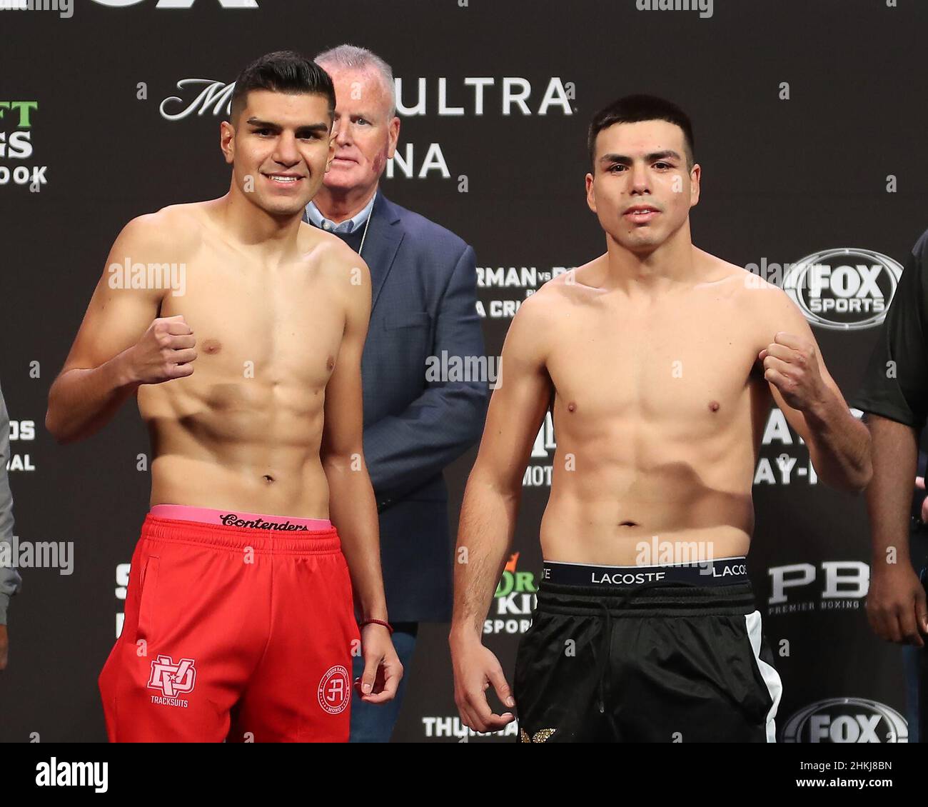 Las Vegas, Nevada, USA. 4th Feb, 2022. LAS VEGAS, NV - FEBRUARY 4: (L-R ...