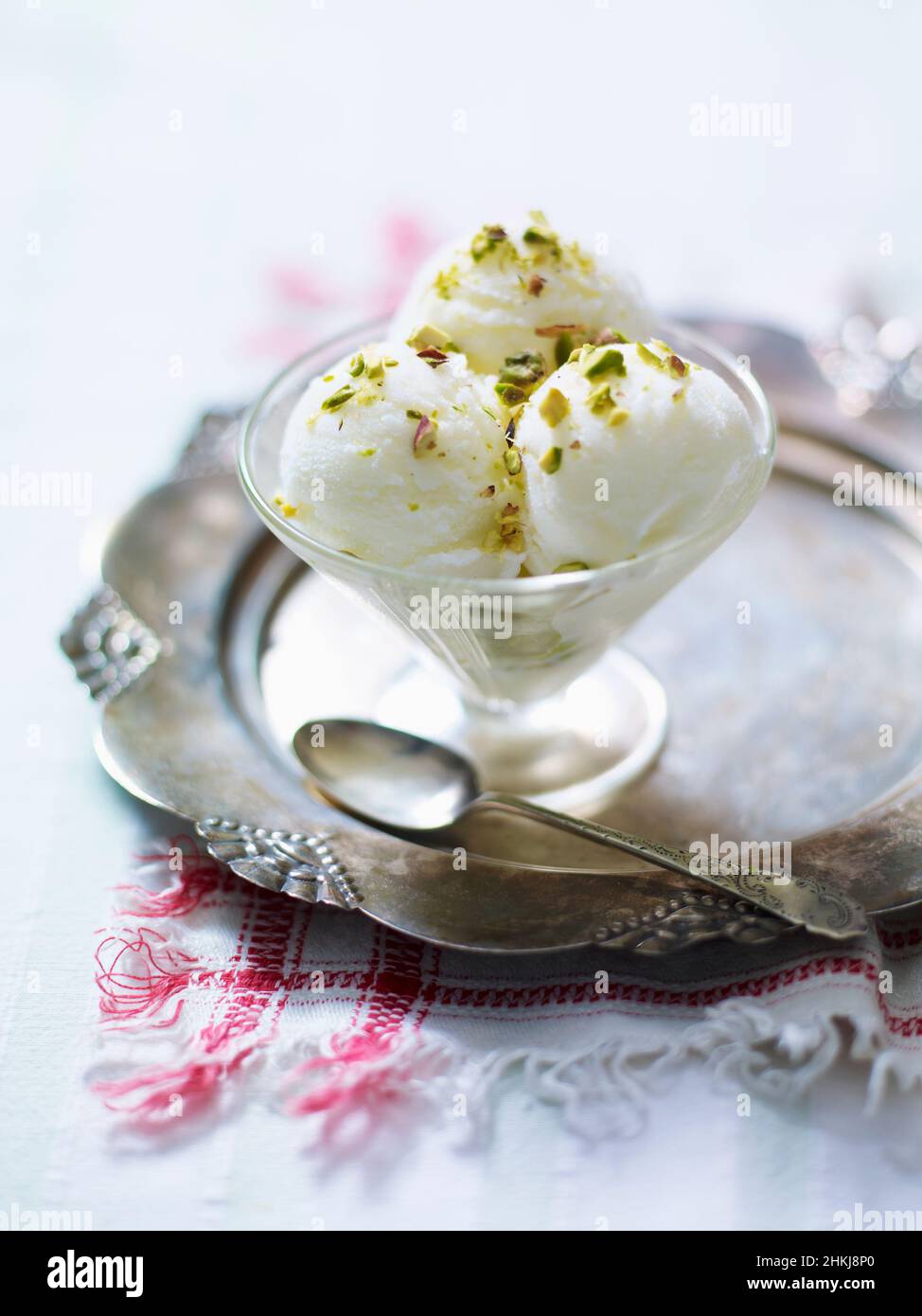 Turkish ice cream Stock Photo - Alamy
