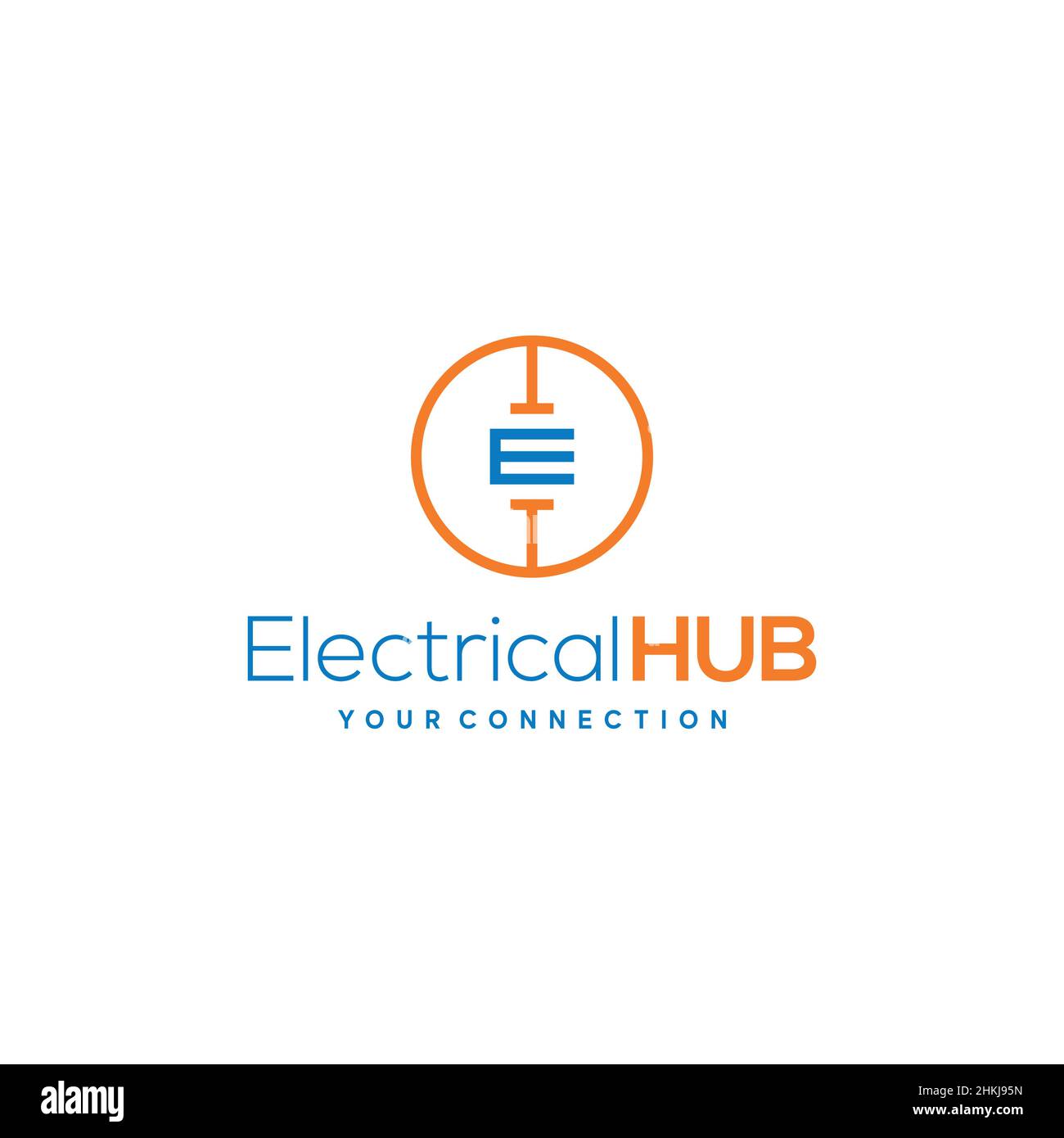 Modern and unique electric company logo design 12 Stock Vector Image ...