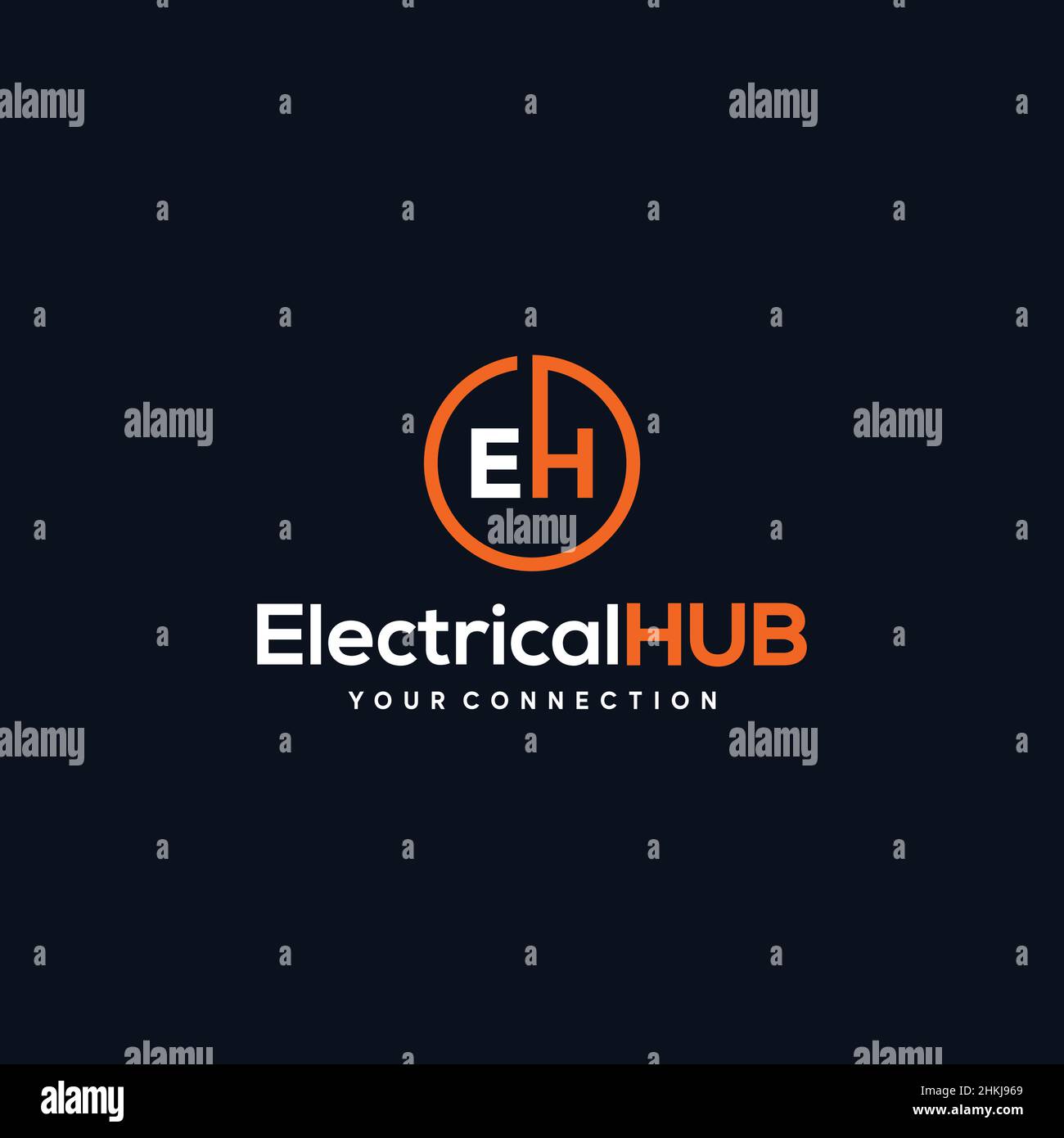 Modern and unique electric company logo design #1 Stock Vector Image ...