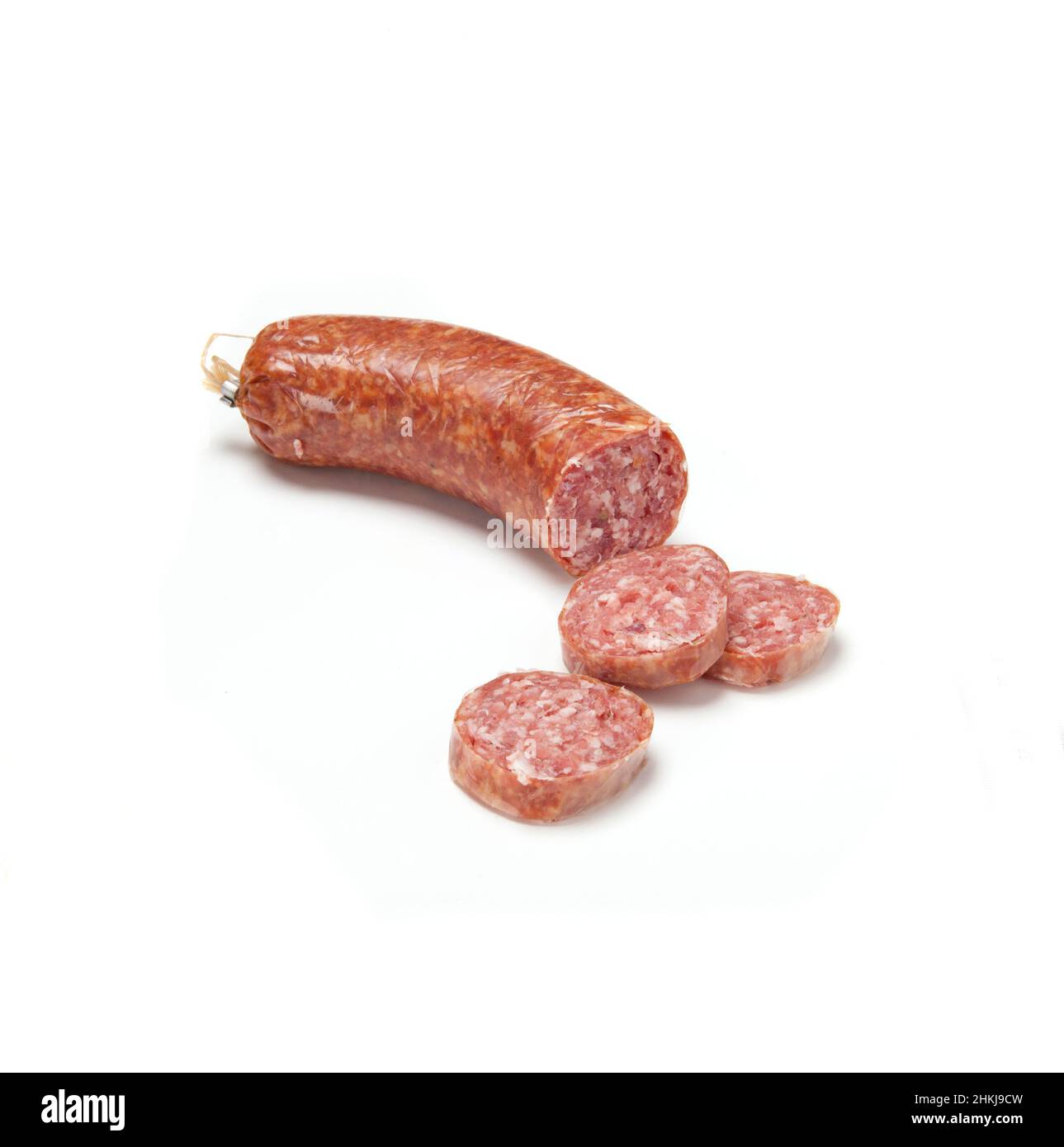 Chopped Braunschweige sausage Stock Photo - Alamy