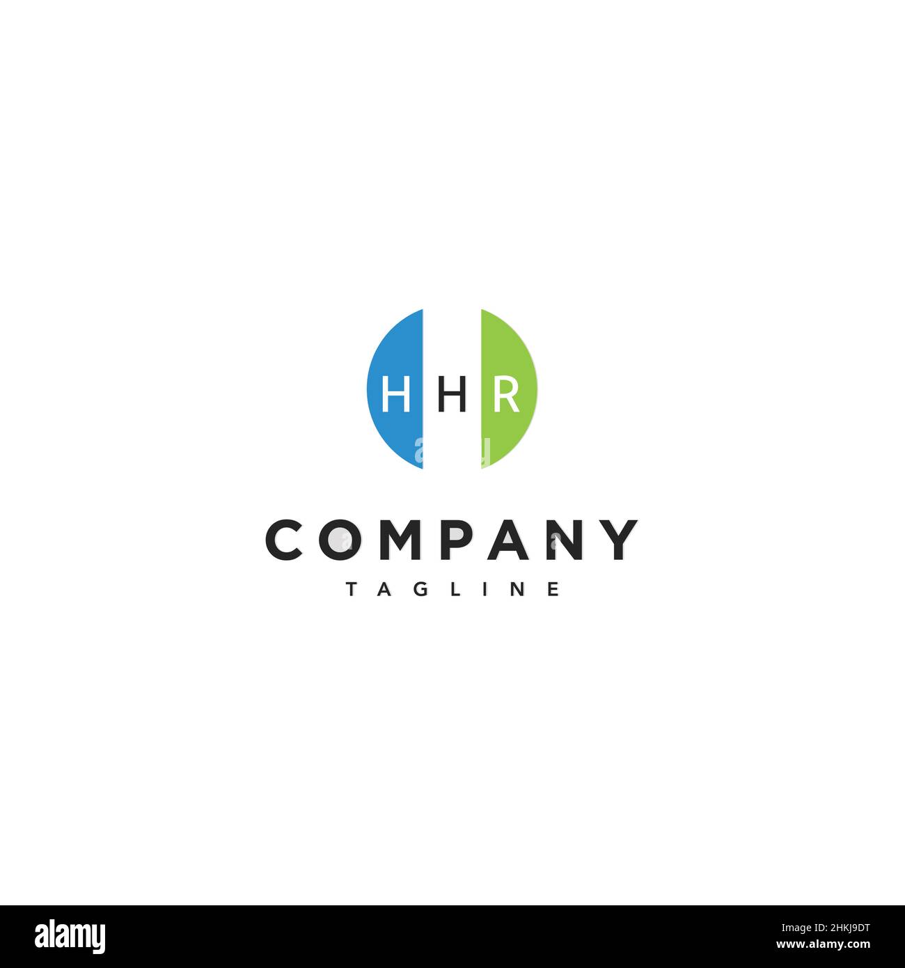 Simple and professional HHR letter initials logo 3 Stock Vector Image ...
