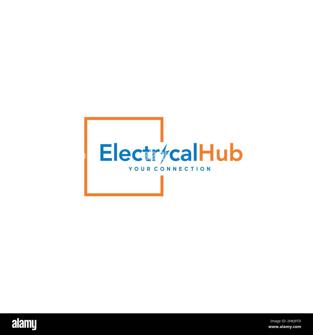 Modern and unique electric company logo design #2 Stock Vector Image ...