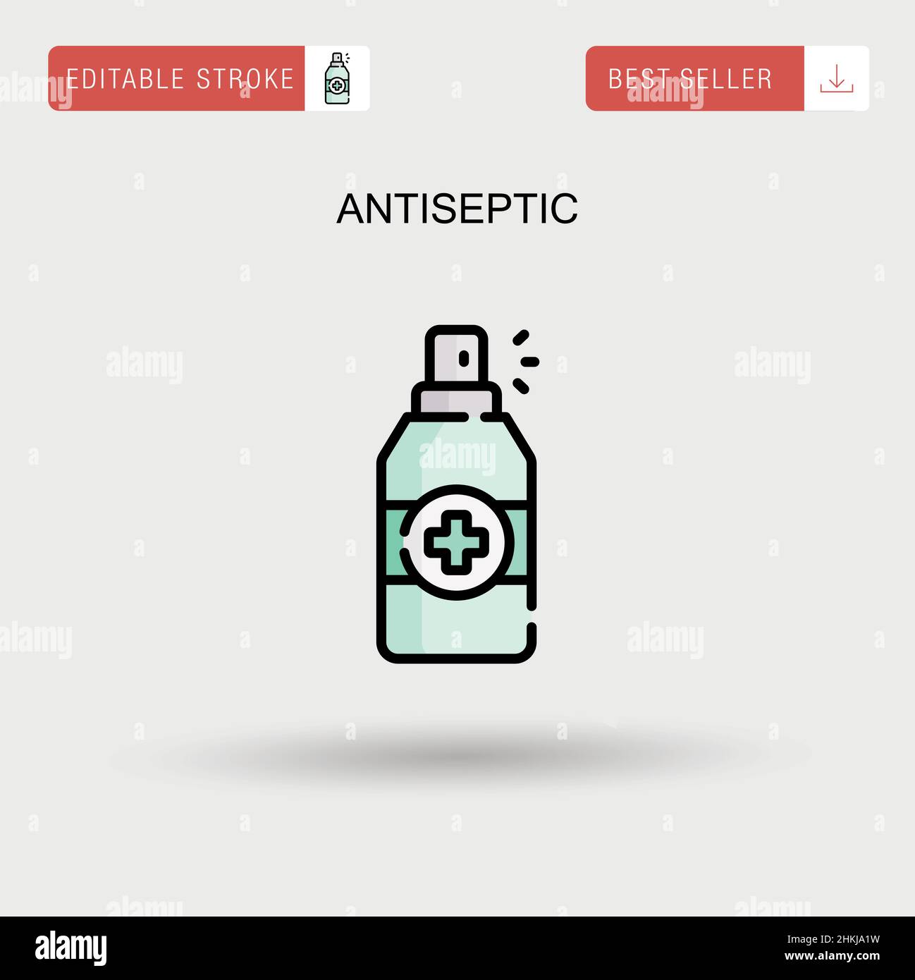 Antiseptic Stock Vector Images - Alamy