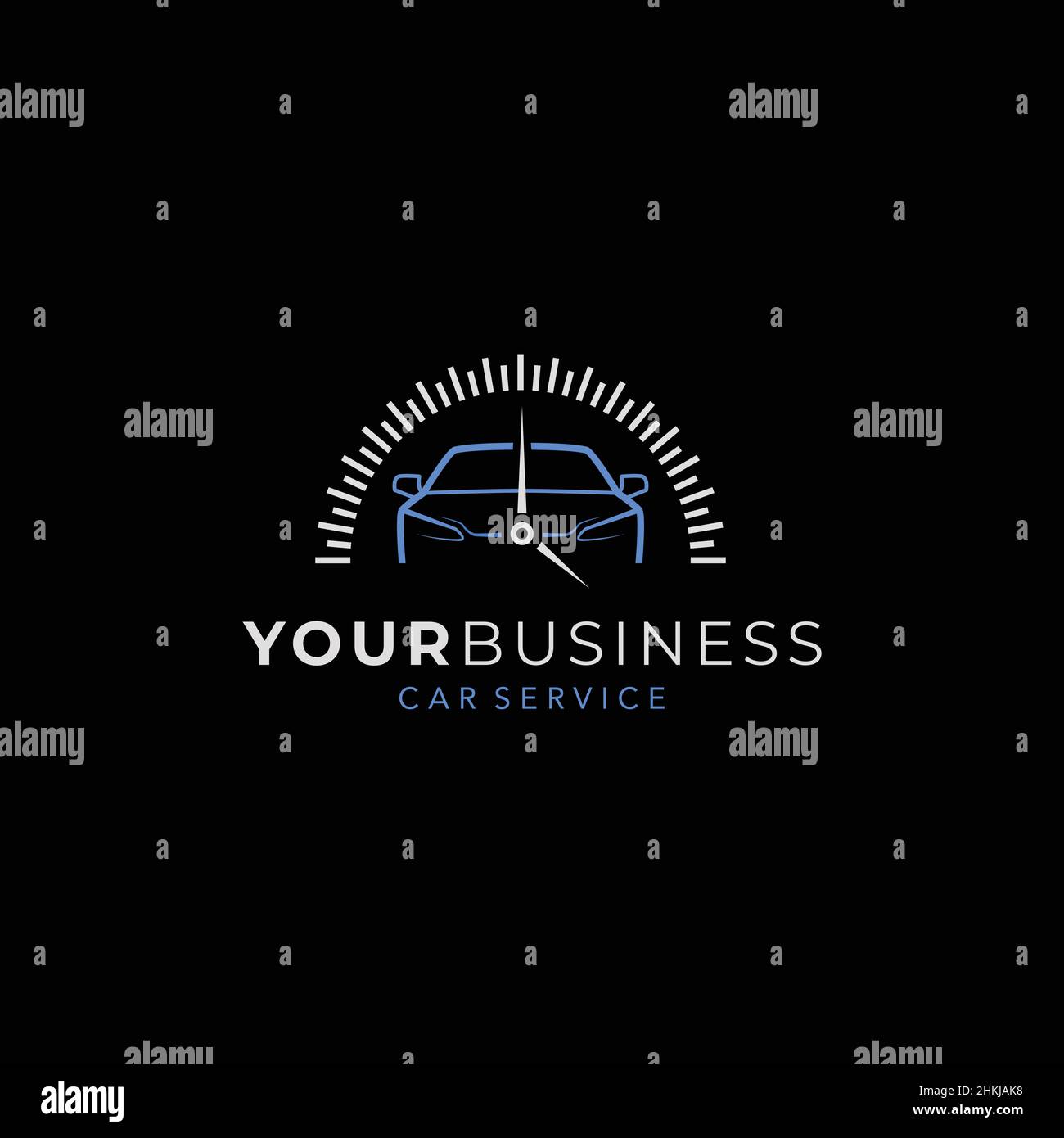 Timed logo design for modern and unique car Stock Vector Image & Art ...