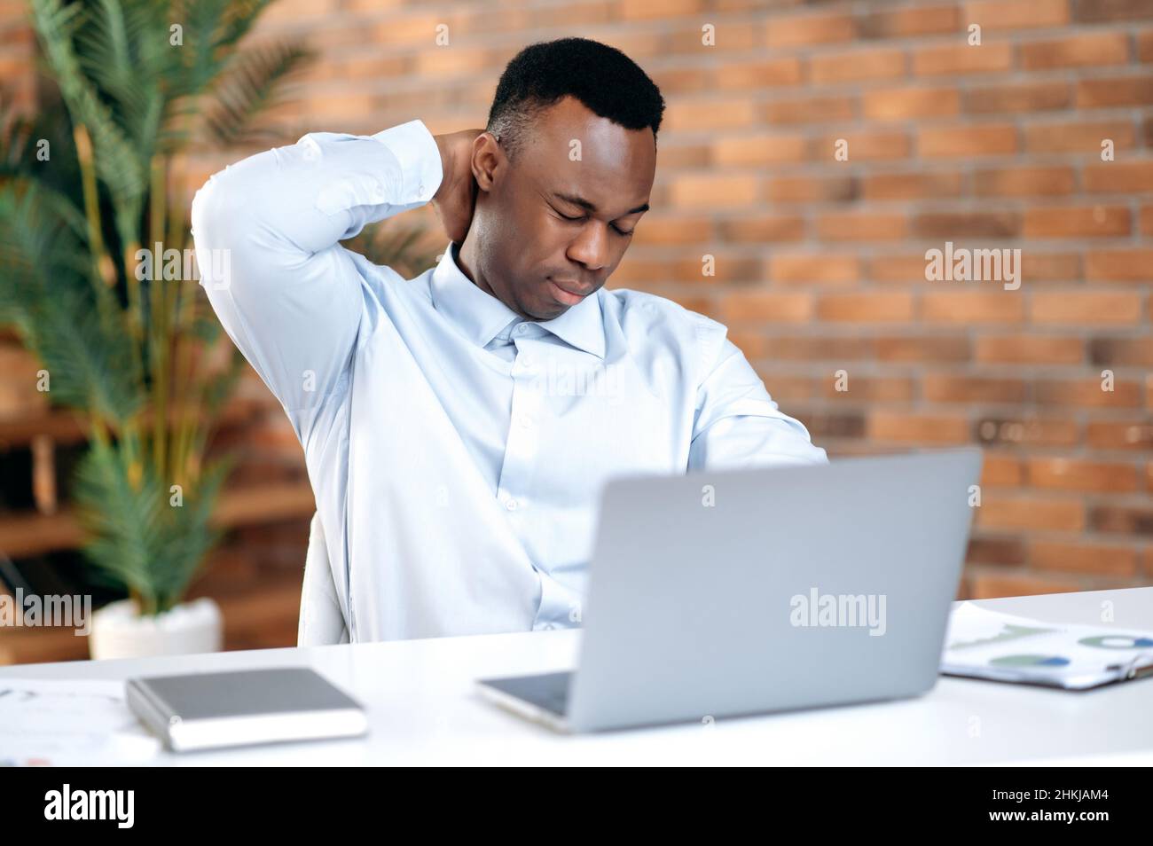Tired frustrated exhausted young businessman hi-res stock photography ...