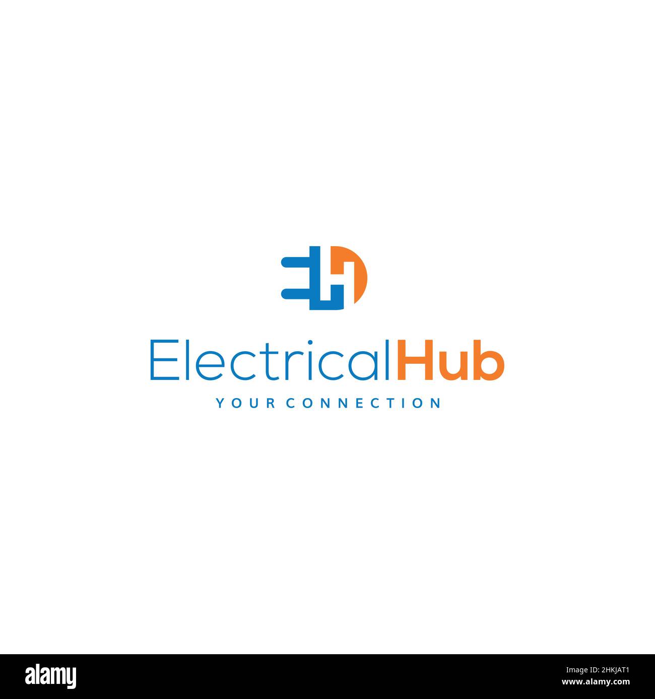 Modern and unique electric company logo design #4 Stock Vector Image ...