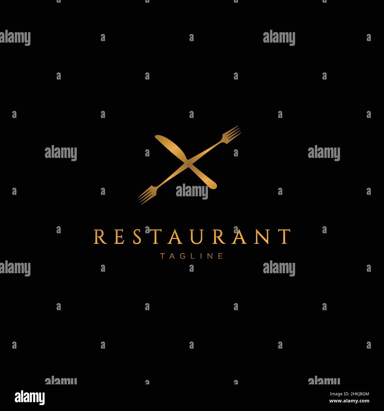 Exclusive restaurant Stock Vector Images - Alamy