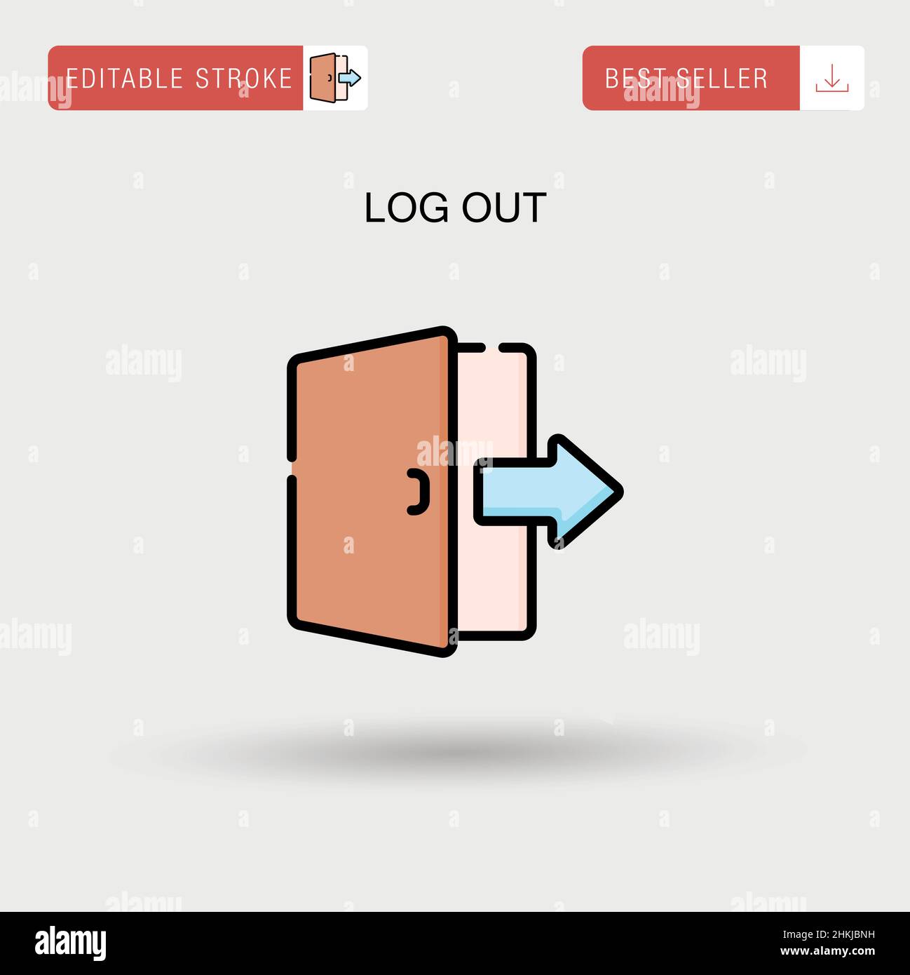 Log out hi-res stock photography and images - Alamy