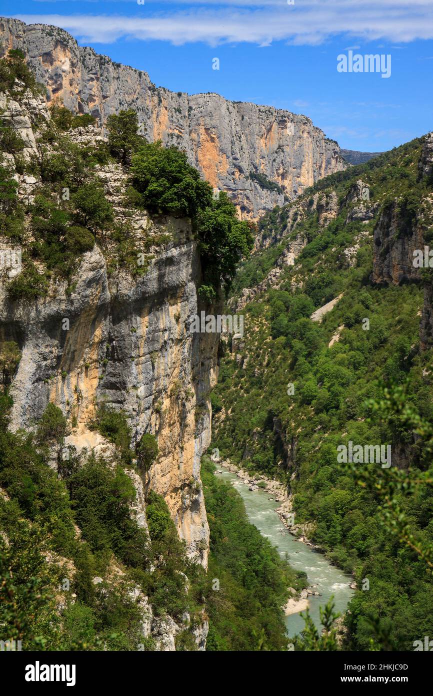Verdon canyon in Southern France Stock Photo - Alamy