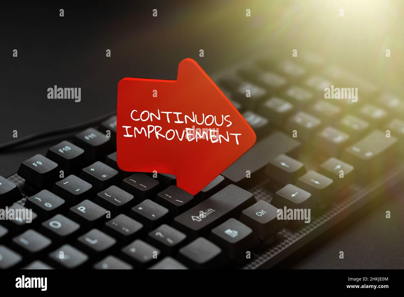 Writing displaying text Continuous Improvement. Concept meaning making ... Writing displaying text Continuous Improvement. Concept meaning making ...