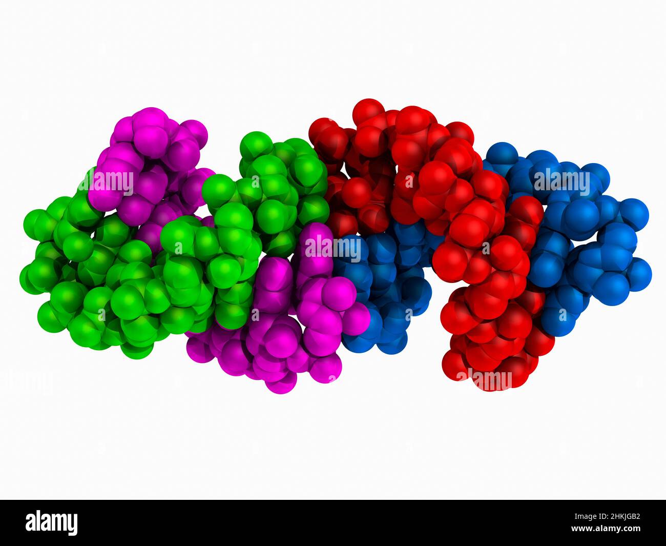 Racemic compound of RNA duplexes, illustration Stock Photo - Alamy
