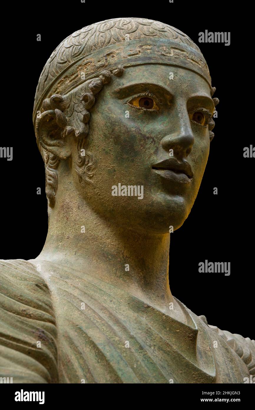 The Delphi Charioteer Stock Photo - Alamy
