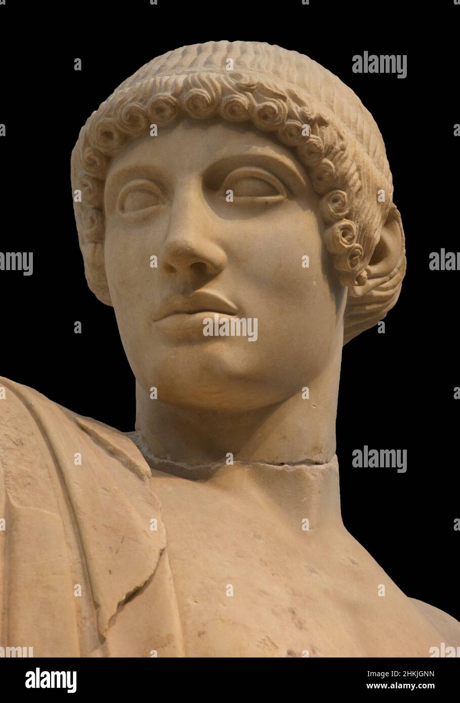 Apollo at the Temple of Zeus, Olympia Stock Photo - Alamy