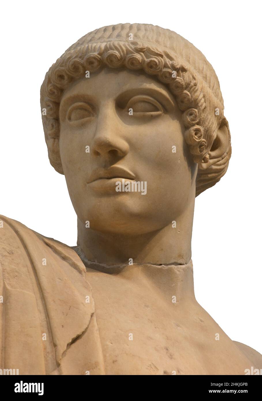 Apollo at the Temple of Zeus, Olympia Stock Photo - Alamy