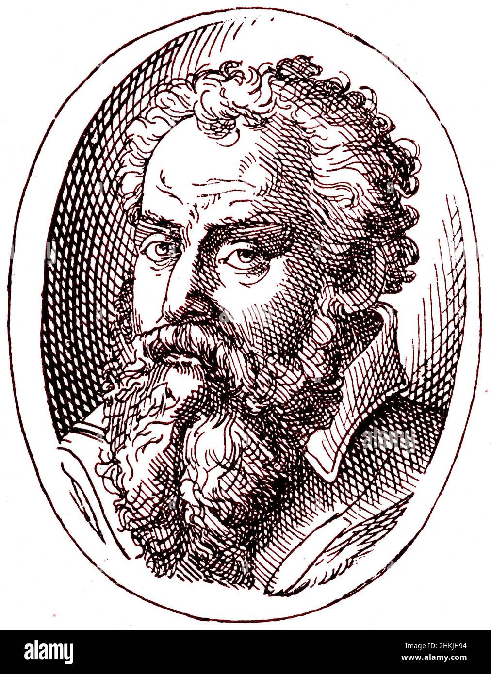 Giorgio Vasari, Italian artist and author Stock Photo - Alamy