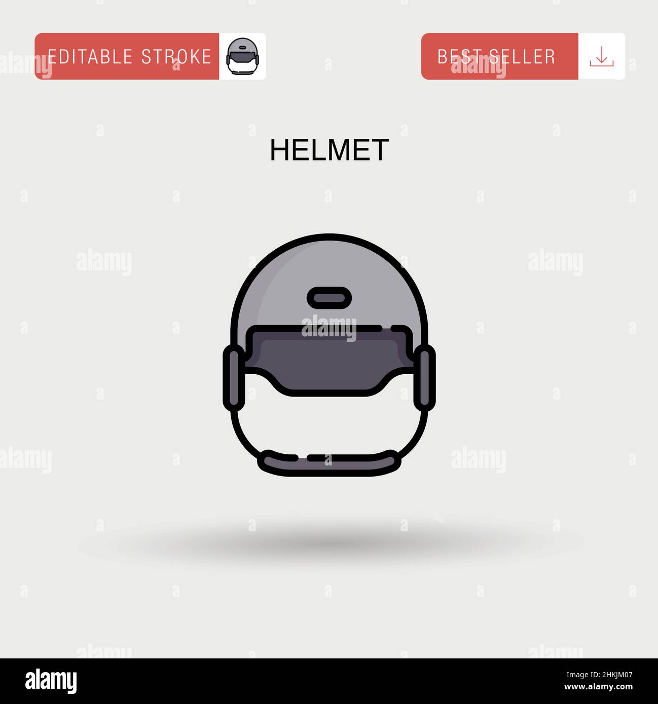 Safety helmet icon hi-res stock photography and images - Alamy
