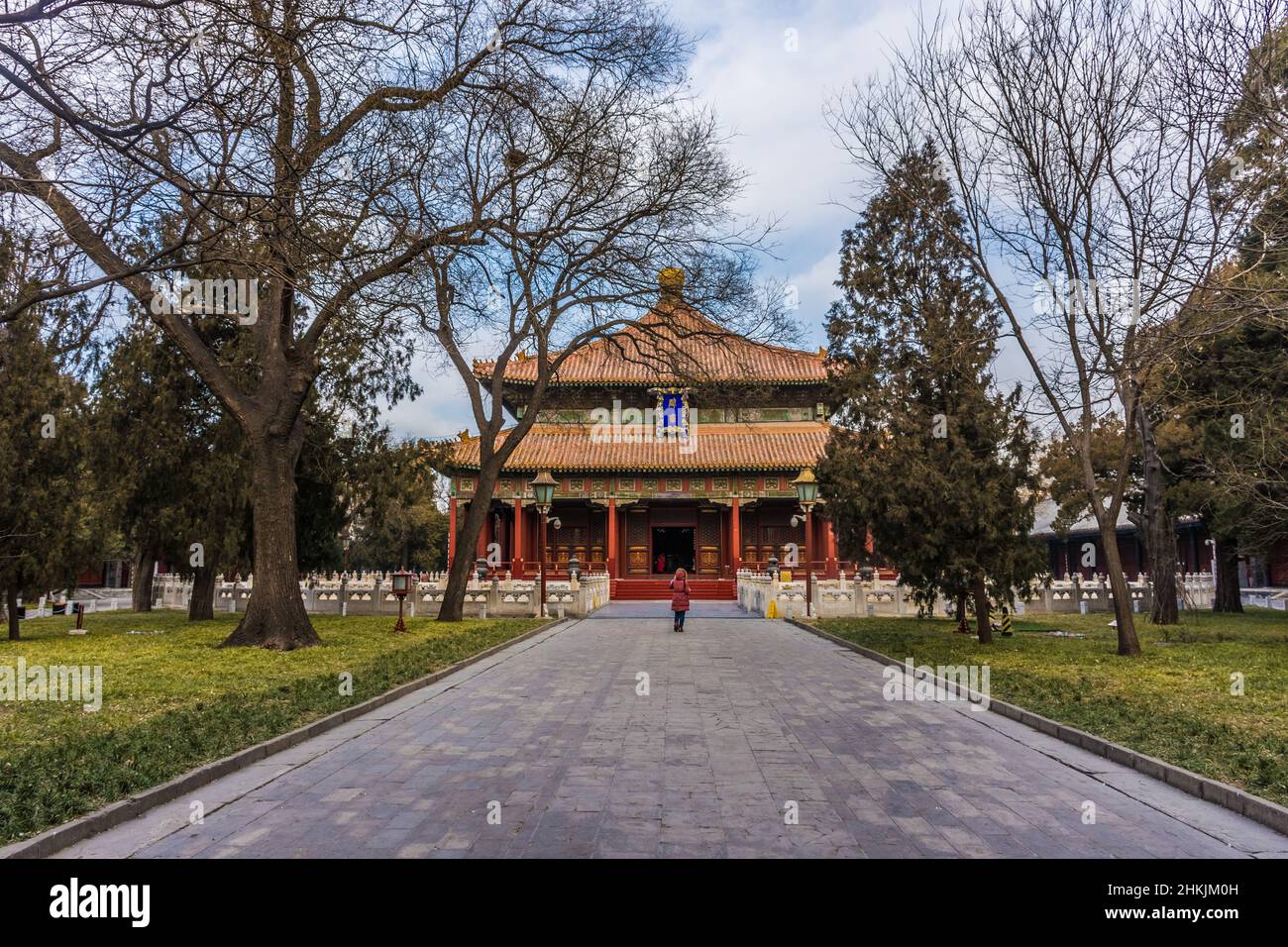 Landmark in the historic center of Beijing, capital city of China Stock ...
