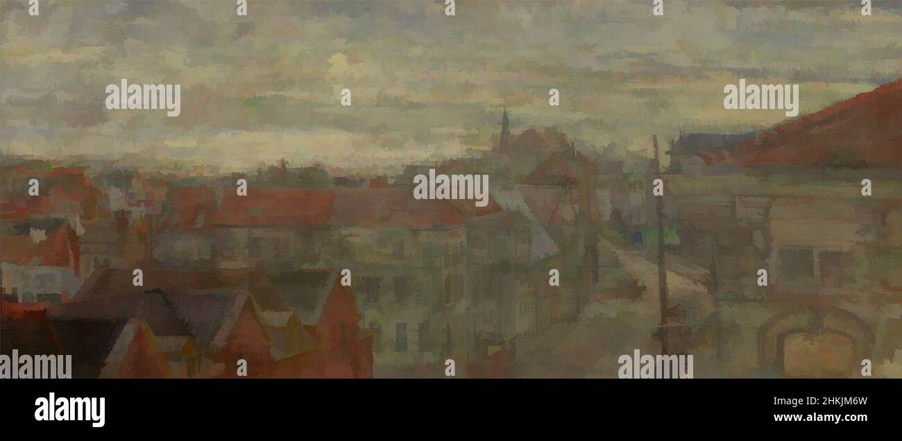 Art inspired by View of Phnosia. Luminous waves and vibrations, James Ensor, 1890, painting ...