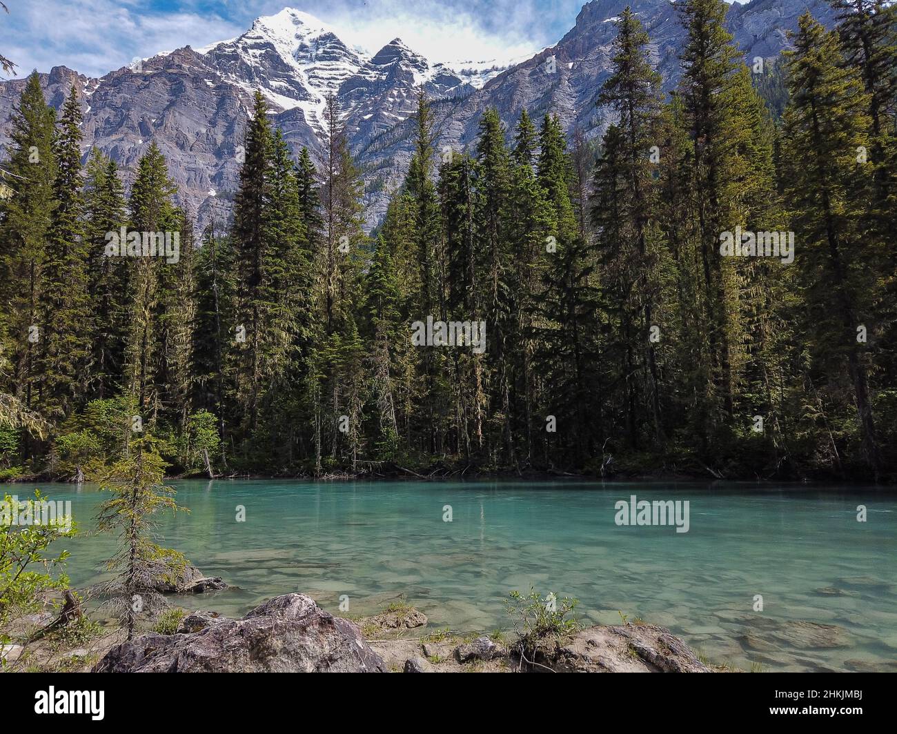 Berg Lake Trail in BC Stock Photo - Alamy