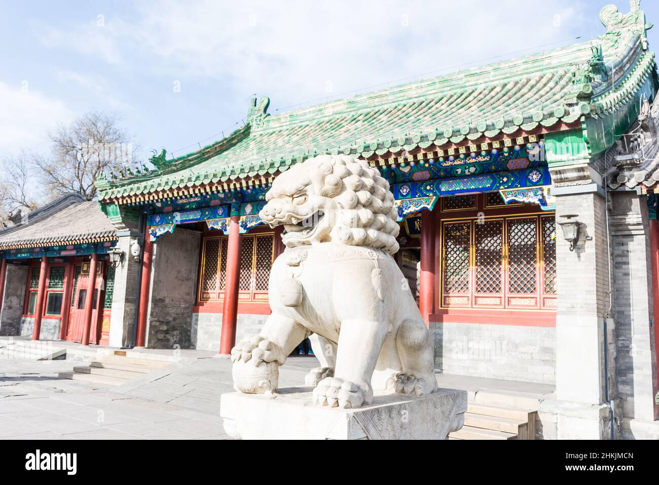 Landmark in the historic center of Beijing, capital city of China Stock ...