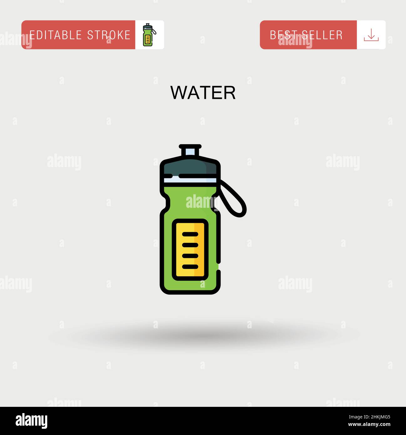 Water Simple vector icon Stock Vector Image & Art - Alamy
