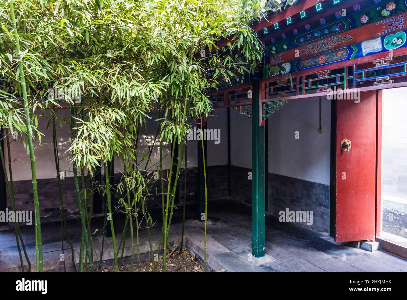 Landmark in the historic center of Beijing, capital city of China Stock ...