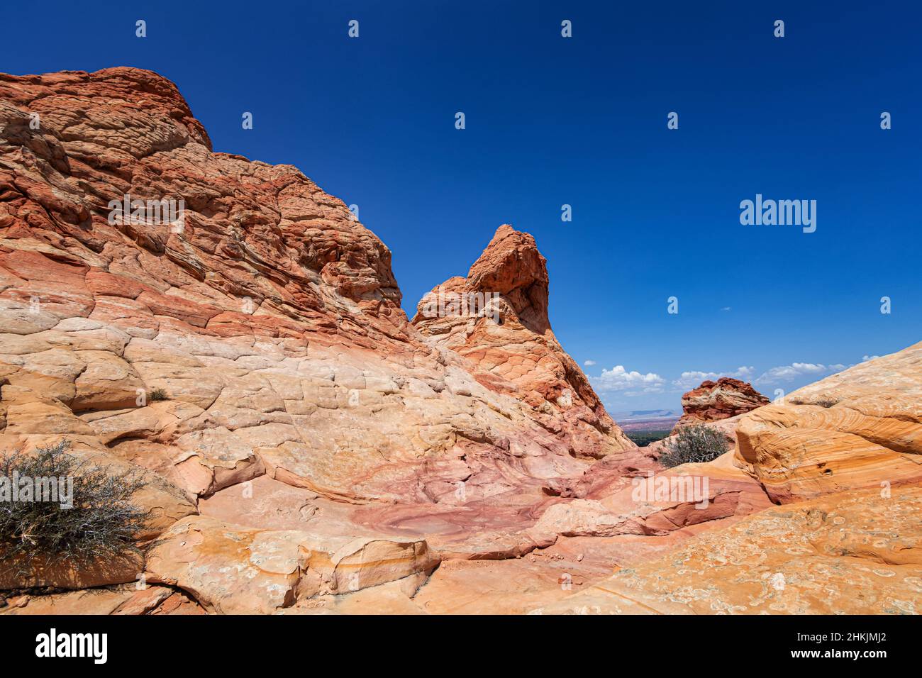 Rock Formations in Coyote Buttes, Utah Stock Photo - Alamy