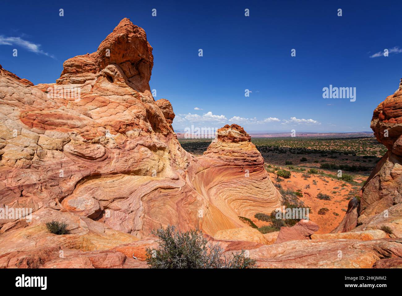 Rock Formations in Coyote Buttes, Utah Stock Photo - Alamy