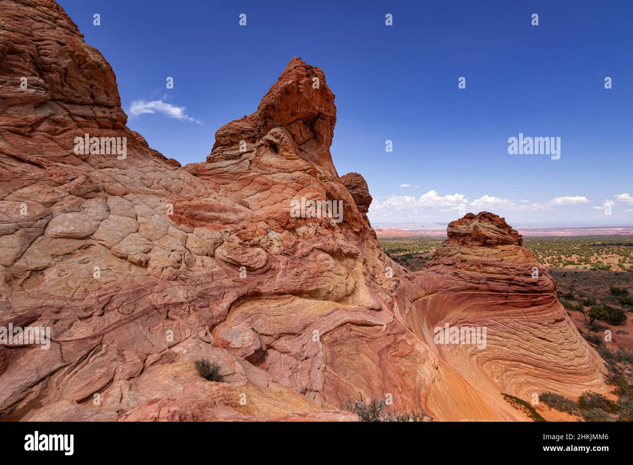 Rock Formations in Coyote Buttes, Utah Stock Photo - Alamy