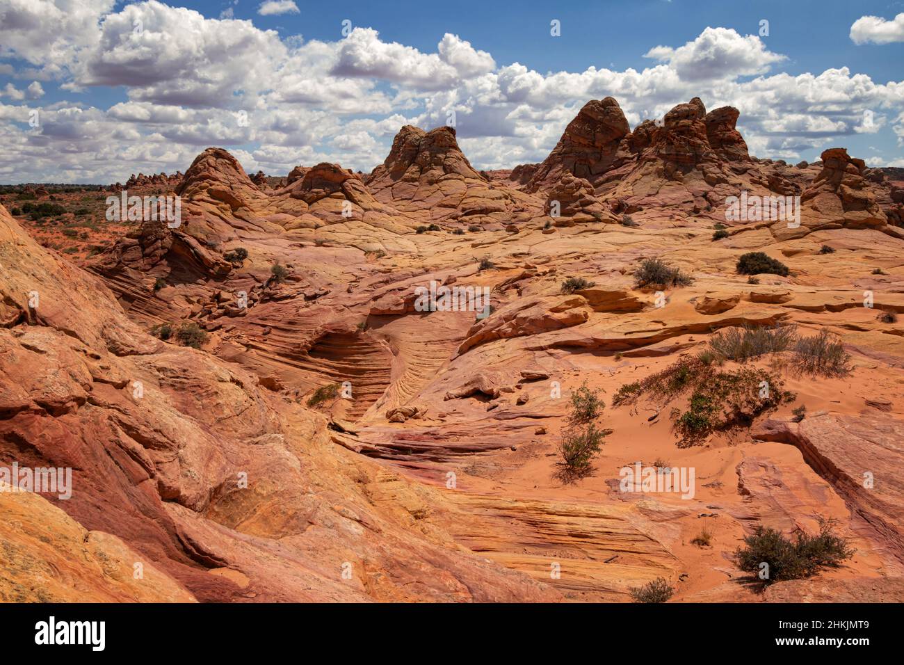 Rock Formations in Coyote Buttes, Utah Stock Photo - Alamy